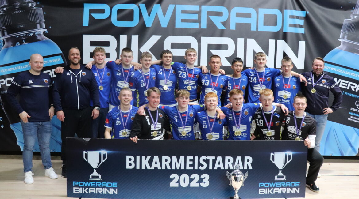 Fram og HK fögnuðu í Höllinni – myndir | Handbolti.is