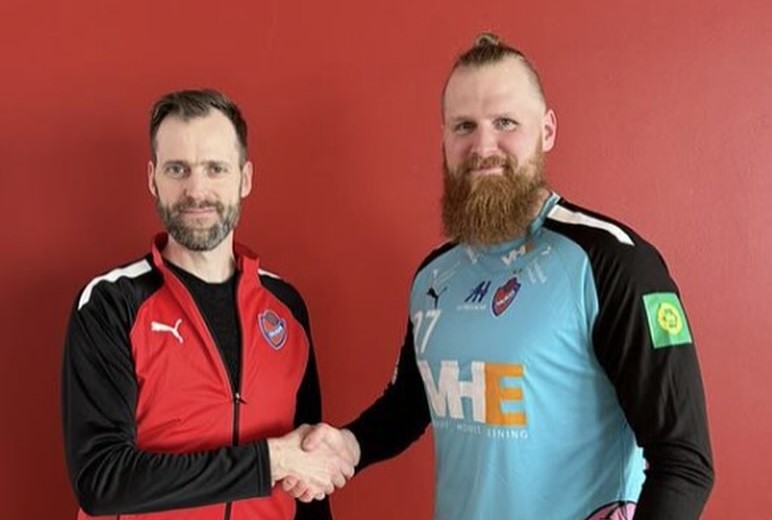 Vilius Rašimas ætlar að verja mark Hauka | Handbolti.is